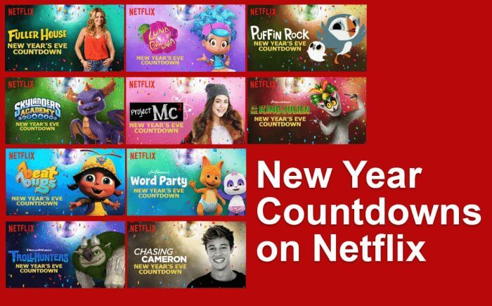 Celebrate the New Year with Ten Netflix Countdowns