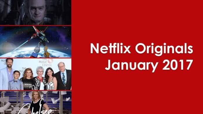 Netflix Originals Coming to Netflix in January 2017