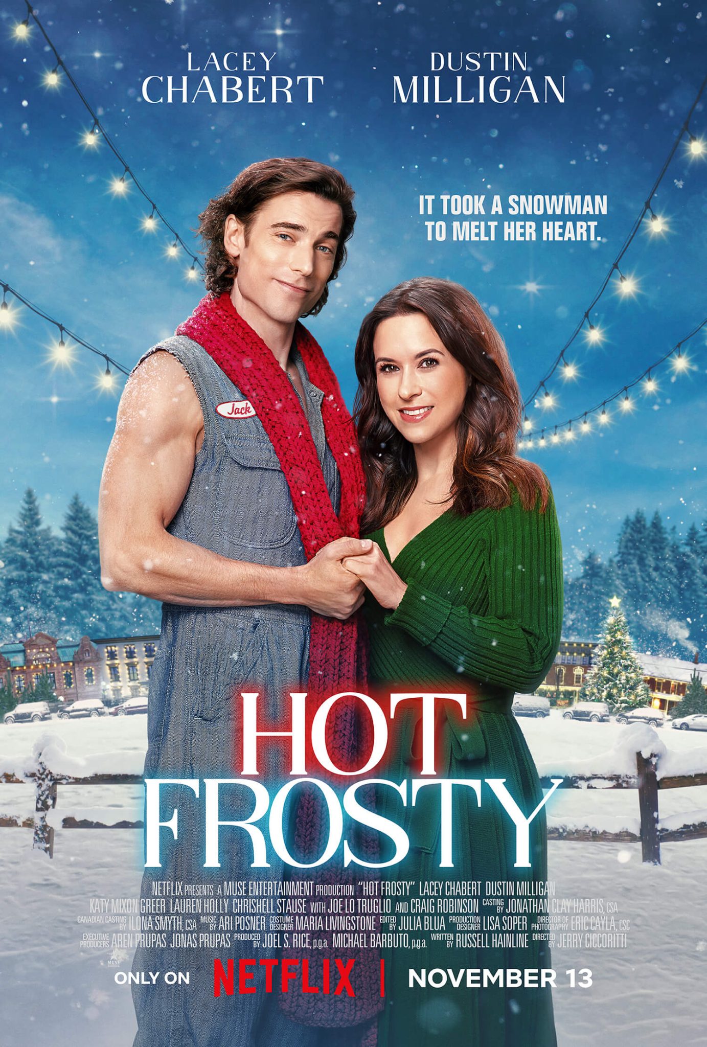 'Hot Frosty' Netflix Christmas Movie Starring Lacey Chabert and Craig ...