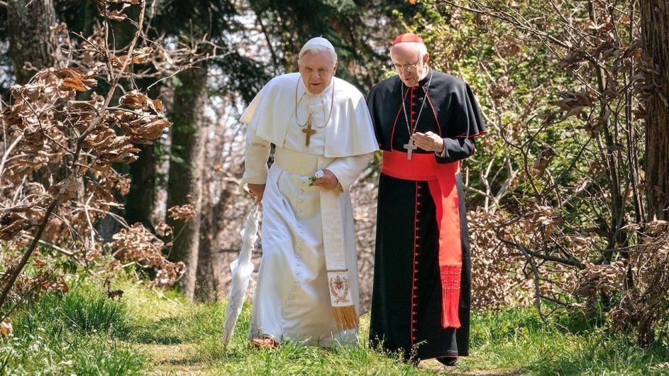 'The Two Popes' Climbing The Netflix Charts Following The Death of Pope ...