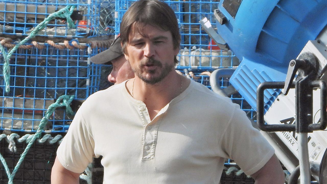 First Looks at Josh Hartnett on Set of New Newfoundland Sea Monster ...