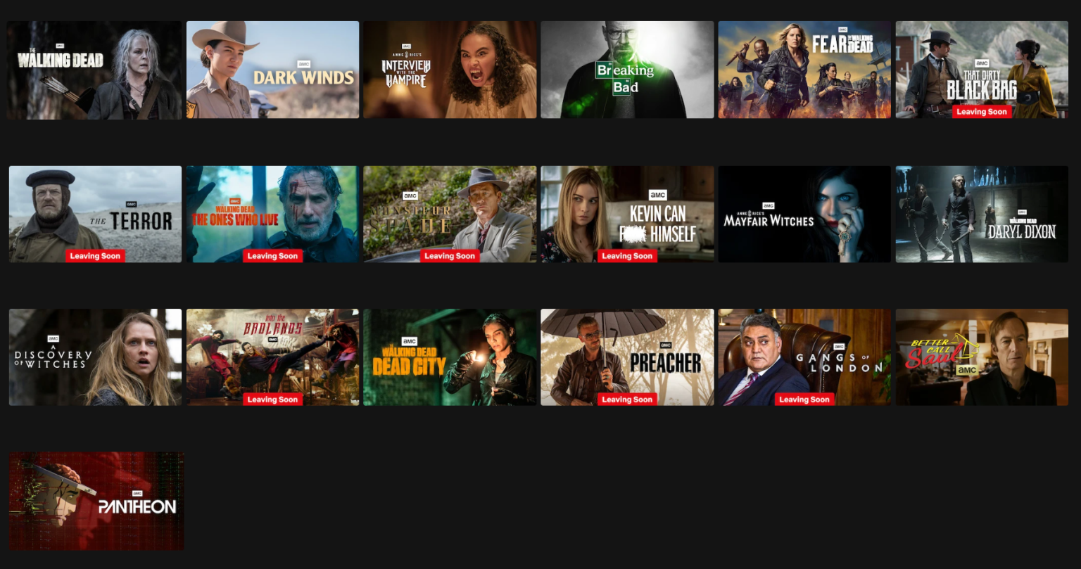 AMC Shows Are Leaving Netflix Like Preacher and The Walking Dead But ...