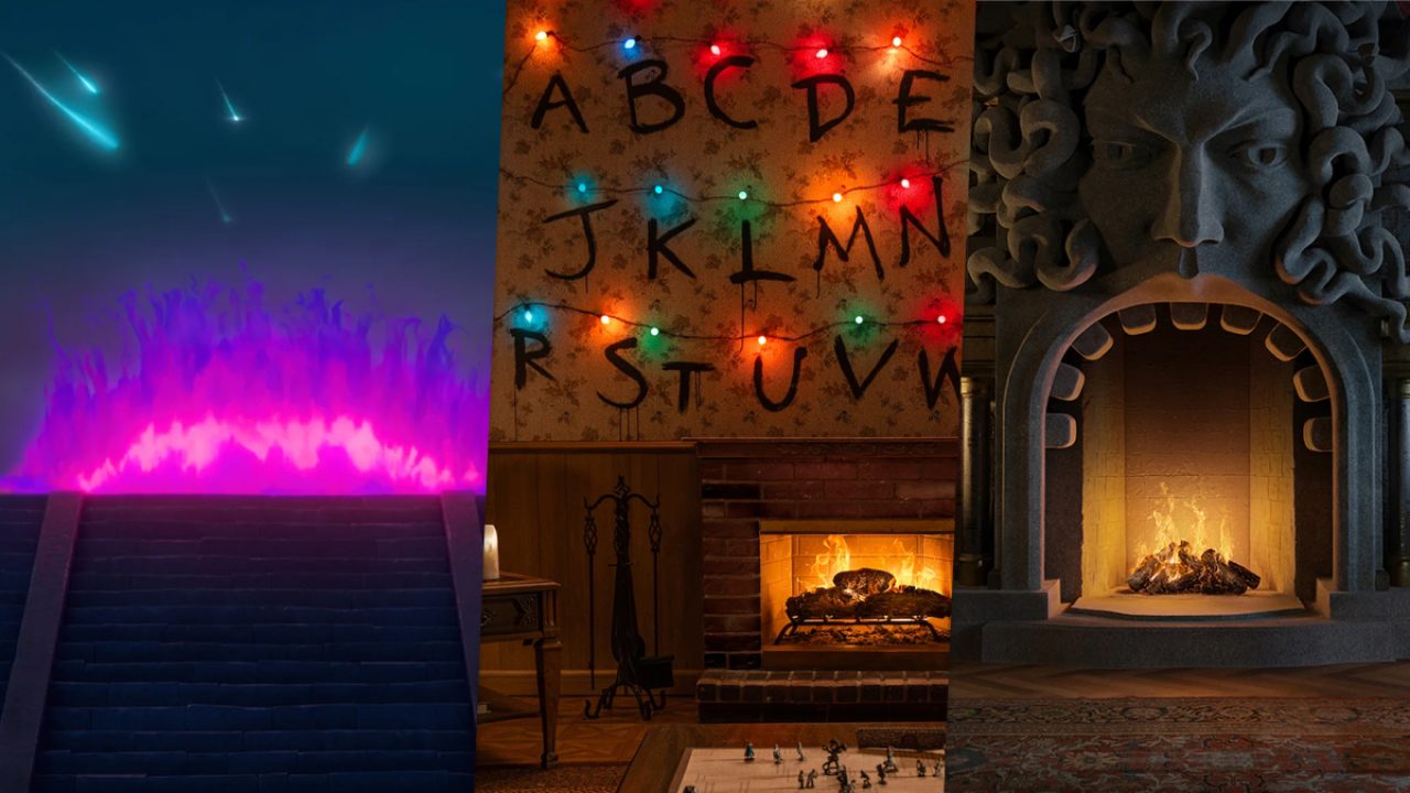 Netflix Adds KPop Demon Hunters, Stranger Things and Wednesday Fireplaces
