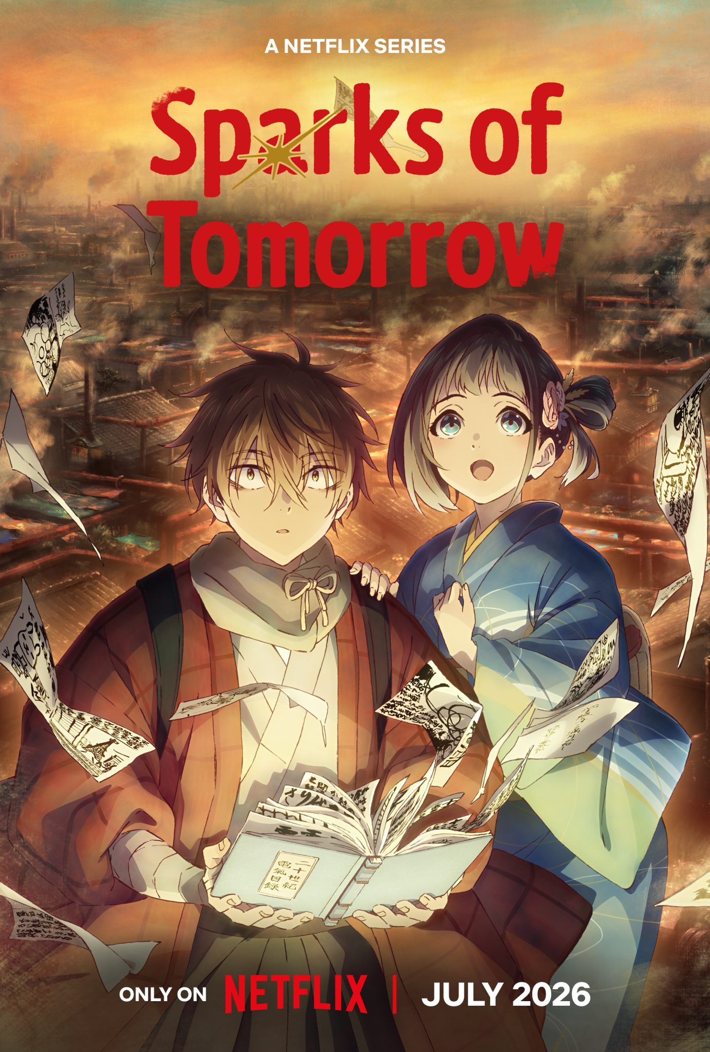 'Sparks of Tomorrow' Anime Series Coming to Netflix in July 2026