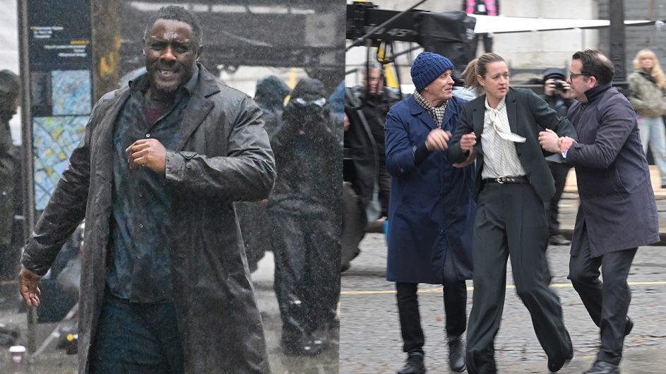 Exclusive First Looks at Idris Elba on Set as 'Luther 2' Continues ...