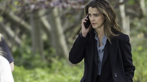 First Look at Keri Russell Filming 'The Diplomat' Season 4 in London ...