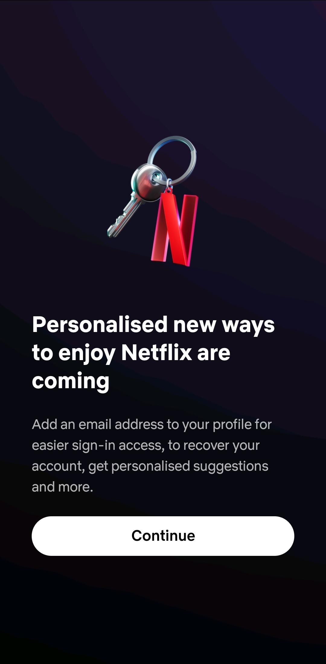 Netflix Introducing New Profile Changes Requiring an Email Address