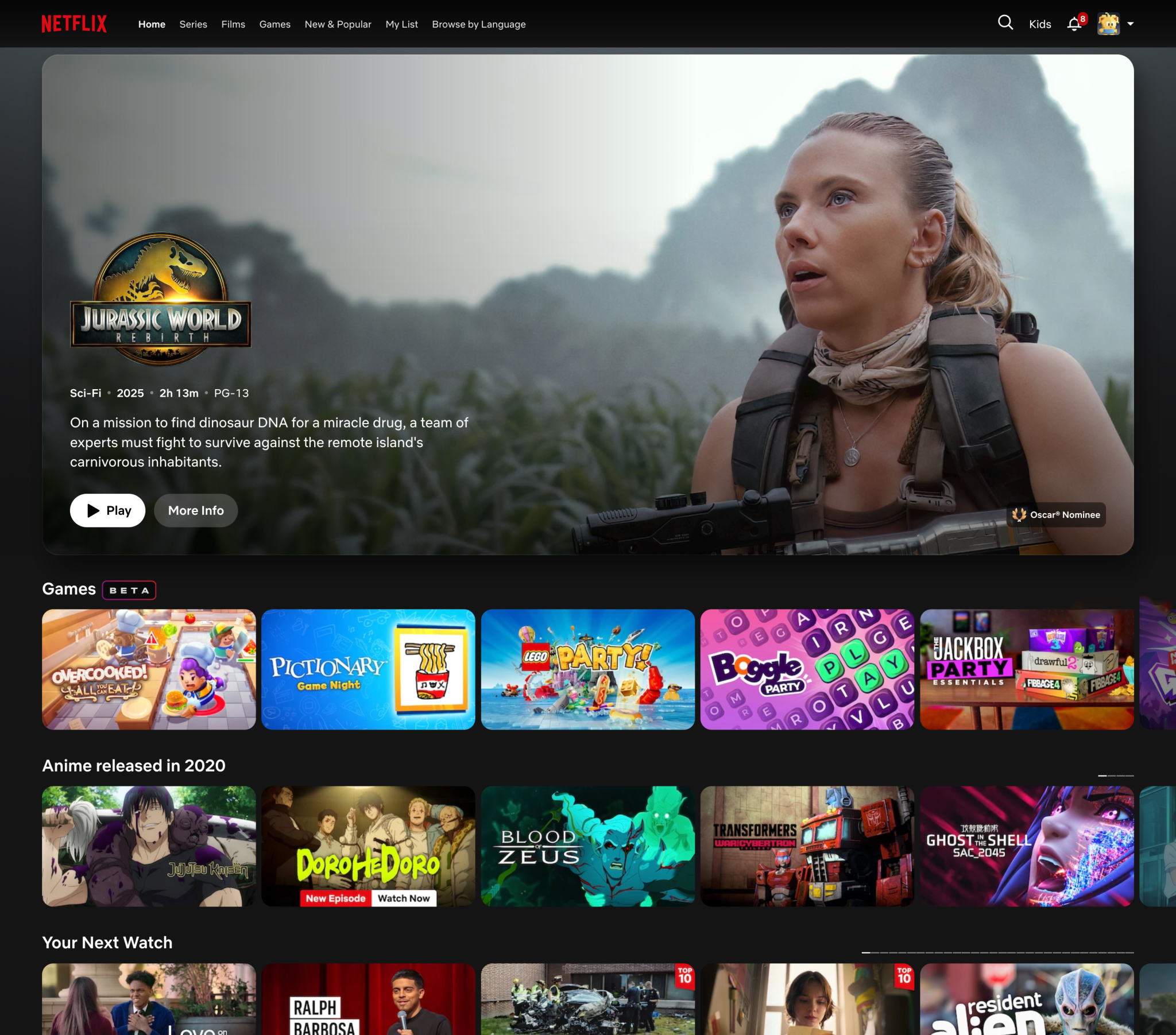Netflix is Testing a Major Redesign for Its Website Interface